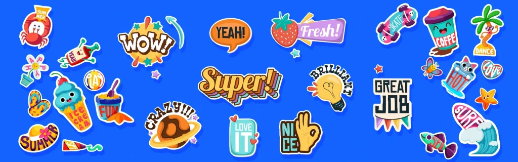 Sticker Design Ideas | Cute Sticker Design Ideas | Sticker Design