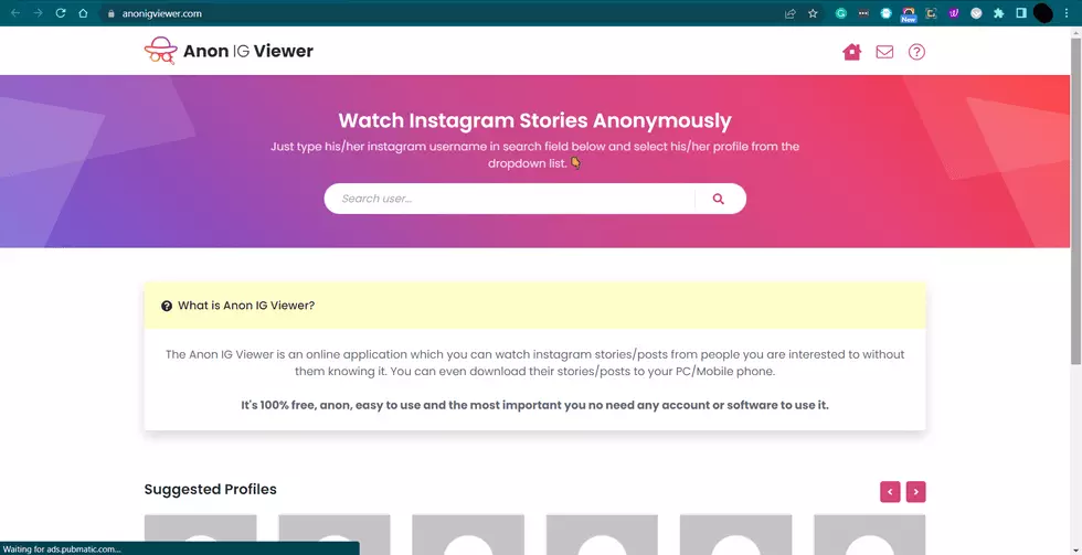 View Instagram Without Account | View Instagram Stories Without Account