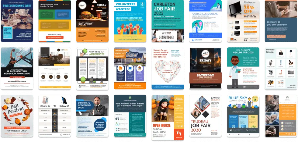 Flyer Size | Standard Flyer Size | Small Flyer Size