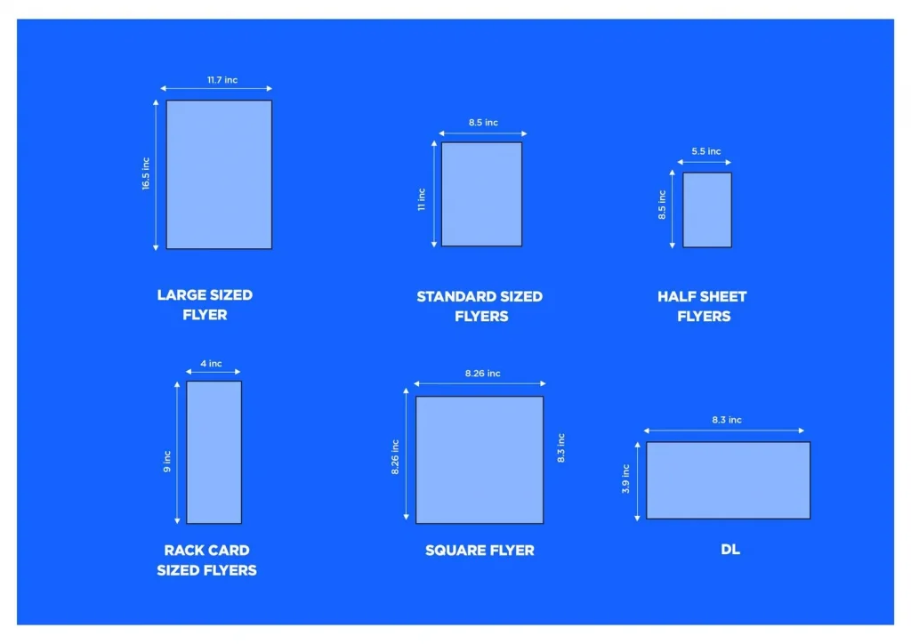 Flyer Size | Standard Flyer Size | Small Flyer Size