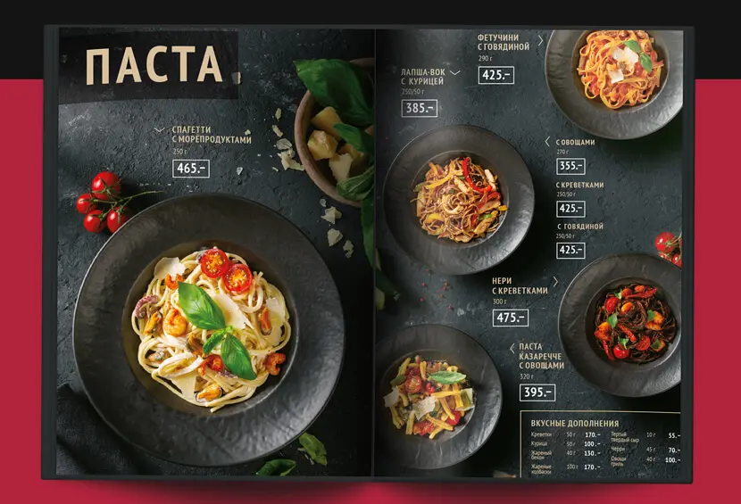 Menu Design Ideas Examples