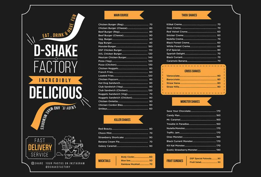 Menu Design Ideas | Menu Ideas Design | Creative Menu Design Ideas