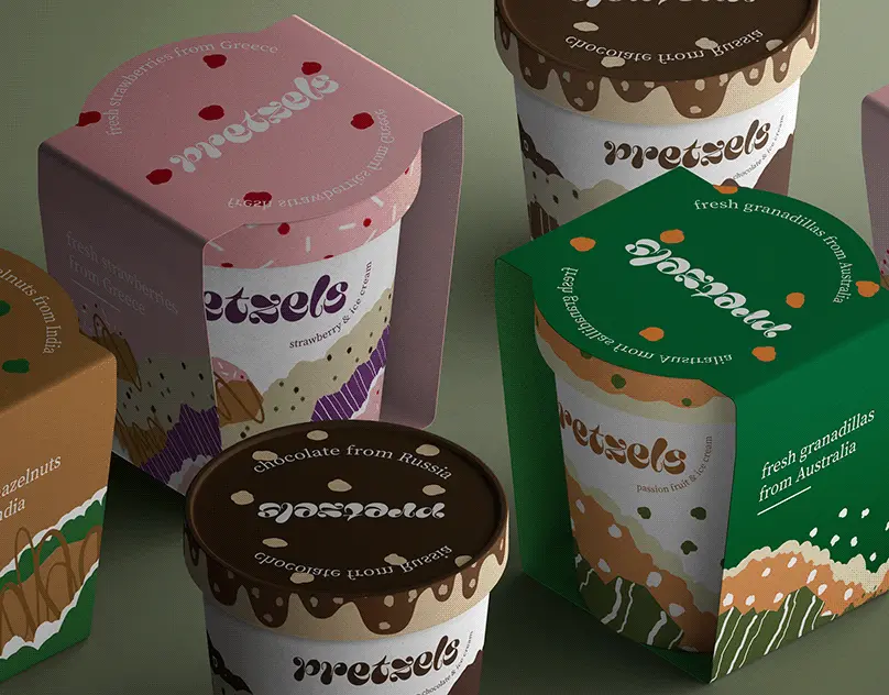 Ice Cream Packaging Design | Ice Cream Packaging Ideas