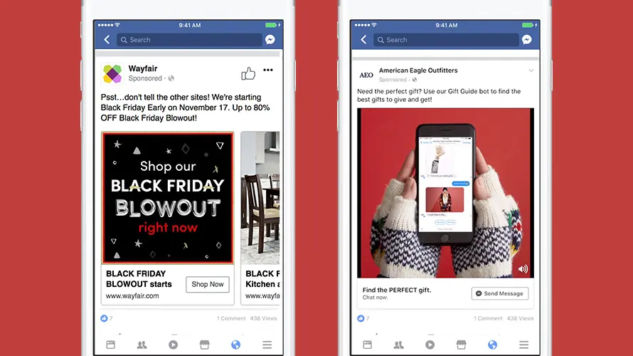 How to Design Facebook Ads | Facebook Ad Design Inspiration