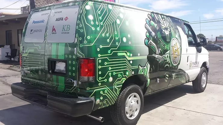 Van Wrapping Ideas | Van Wrapping Design | Van Wrap Designs