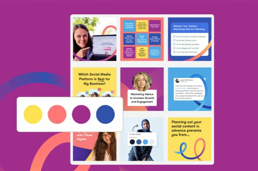 Social Media Color Palette | Color Palette for Social Media