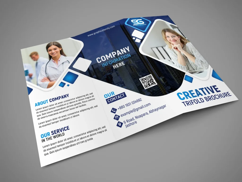 Trifold Brochures | Sample Trifold Brochures | Creative Trifold Brochures