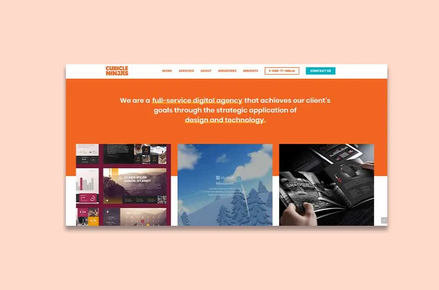 Homepage Designs | Best Homepage Design Examples and Ideas