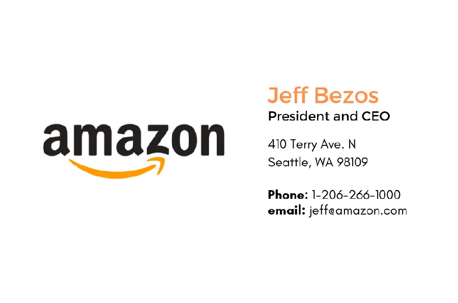 CEO Business Card | Business Card for CEO | Founder Business Card