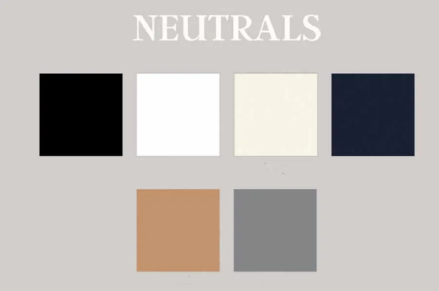 Neutral Color Palette | Neutral Color Palettes for Inspirations