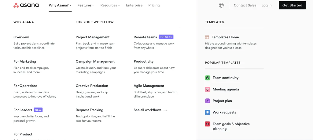 Website Mega Menus Examples | Best Mega Menu Examples