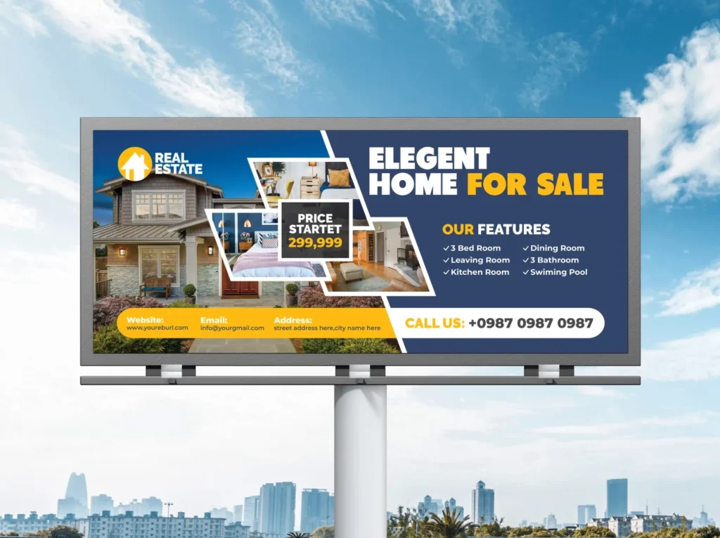 Real Estate Billboards | Catchy Real Estate Billboard Ideas