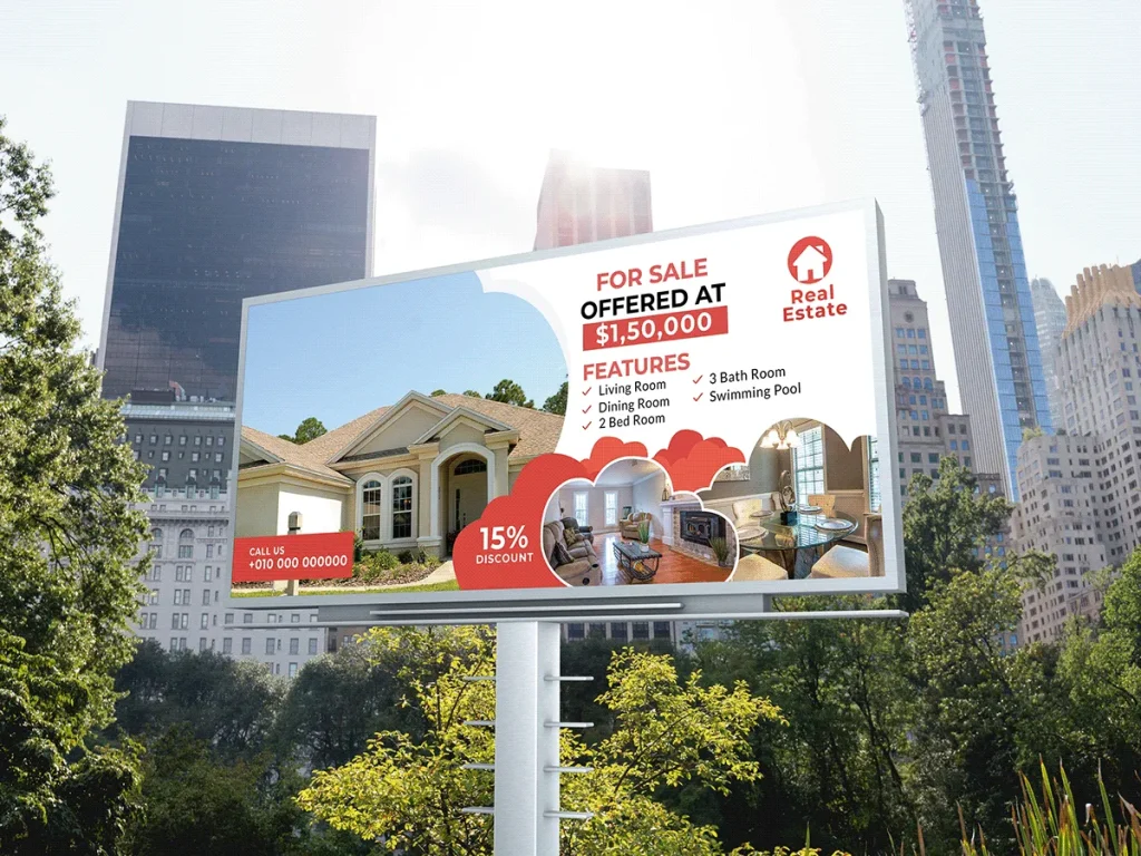 Real Estate Billboards | Catchy Real Estate Billboard Ideas
