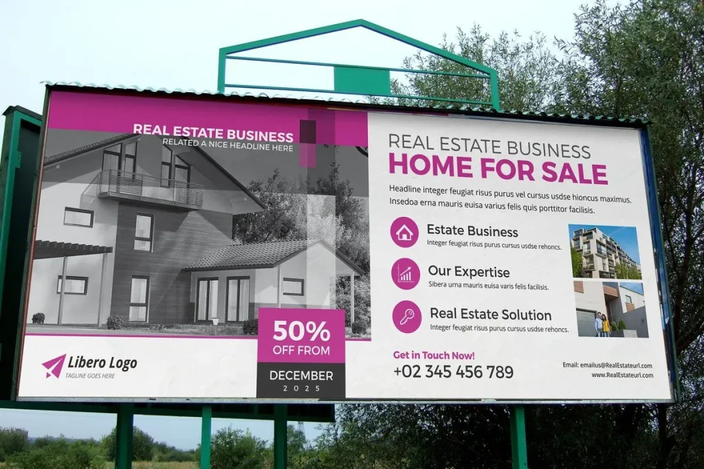 Real Estate Billboards | Catchy Real Estate Billboard Ideas