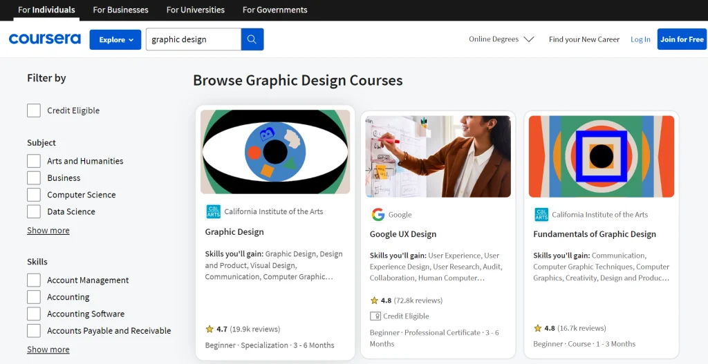 Graphic Design Course: 12 Best Free Online Options For You