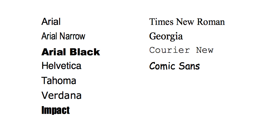 15 Best Fonts For Emails