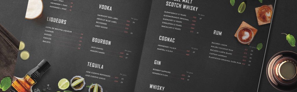 20 Creative Ideas for Menu Design