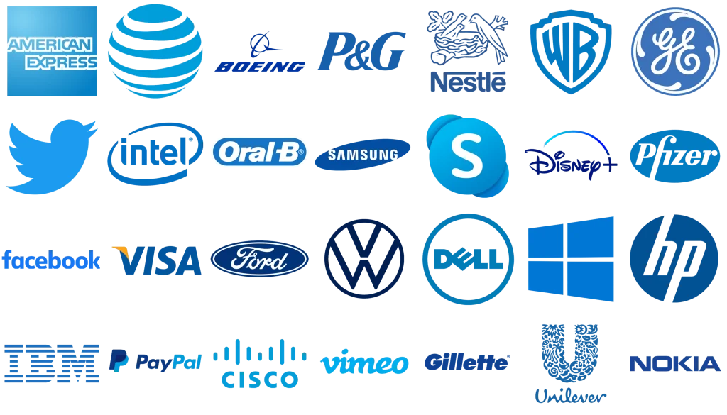 The Ultimate Guide To The Psychology of Blue Logos [+20 Examples of ...