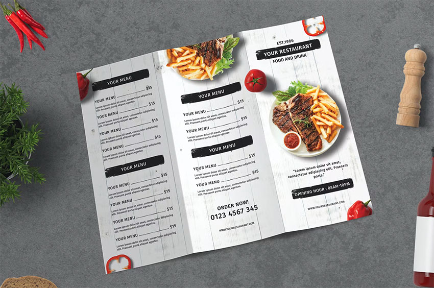 20 Creative Ideas for Menu Design