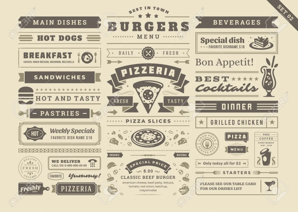 20 Creative Ideas for Menu Design