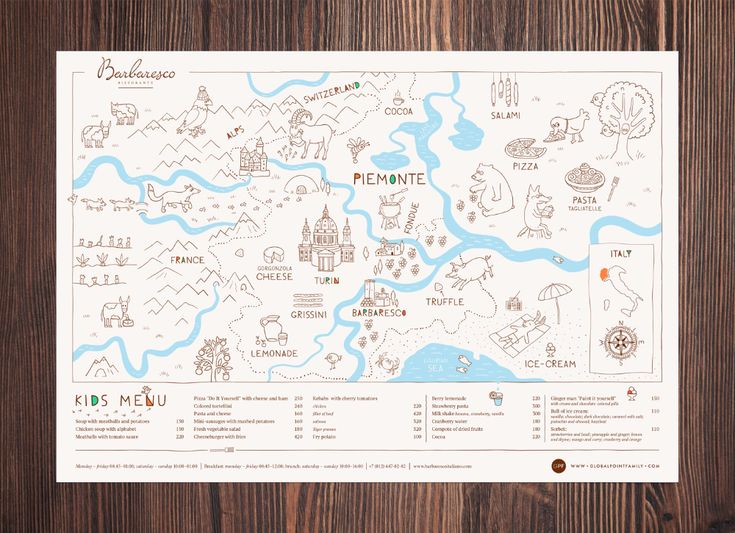 20 Creative Ideas for Menu Design