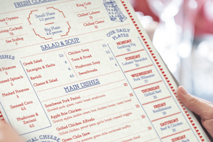 20 Creative Ideas for Menu Design